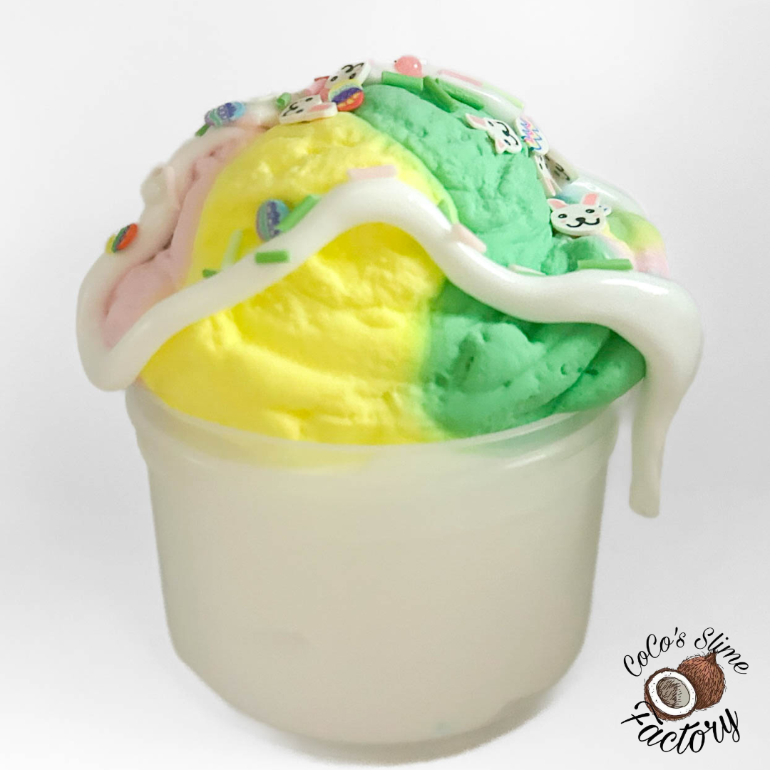 Easter Icecream diy – CocoSlimeFactory